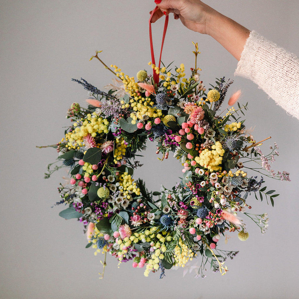 Spring Wreath Making Workshop Alresford - Wildbunch Florists