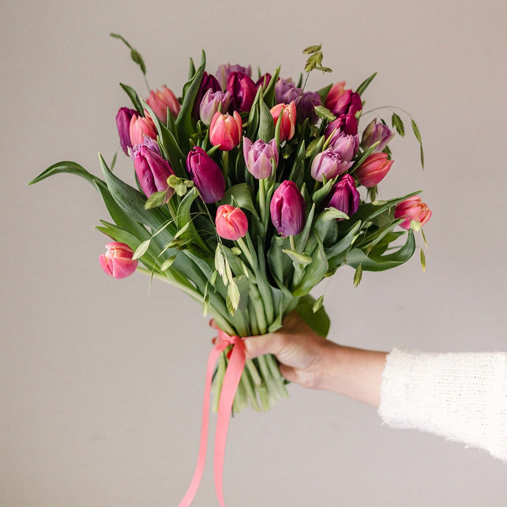 Spring Tulip Bouquet - Fresh Seasonal Flowers | Wildbunch – Wildbunch ...